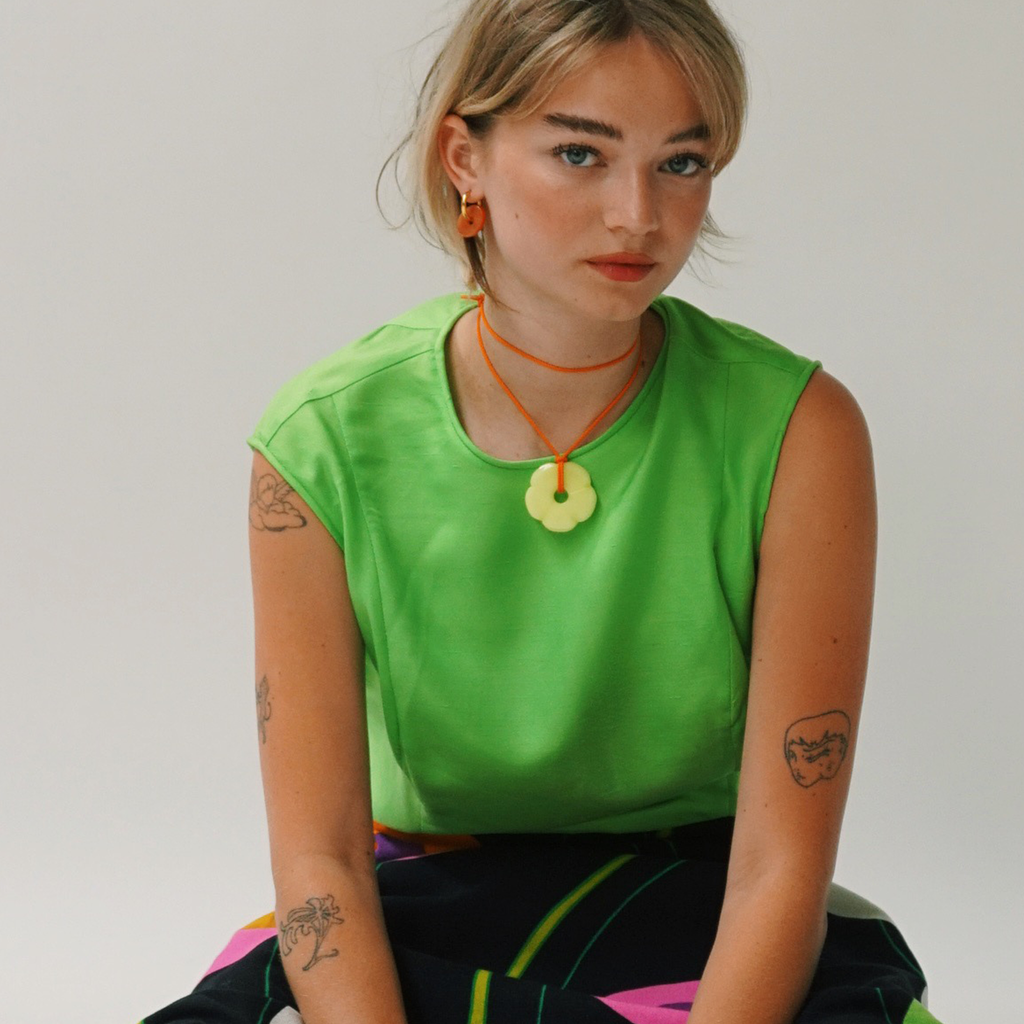 Big Bloom Neon Jade – CarlieV